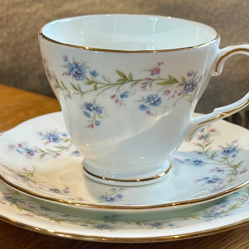 Bone China Tea Set - Etsy UK