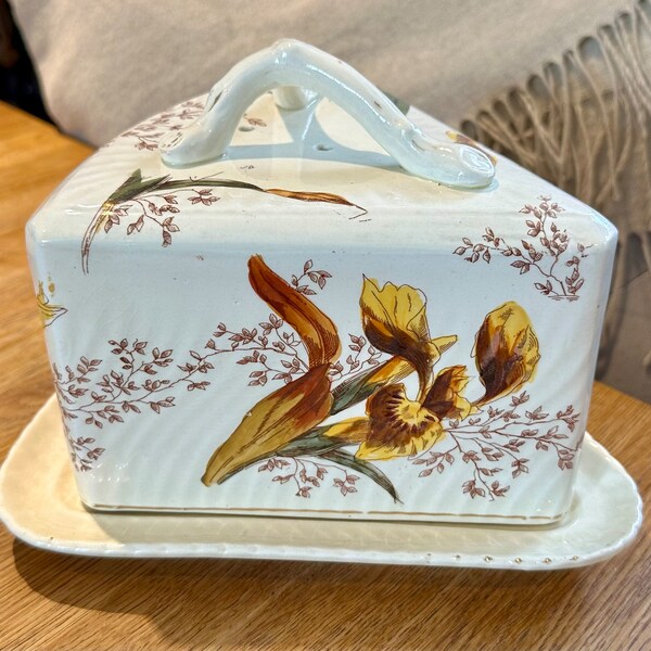 Antique Cheese Dish - Etsy