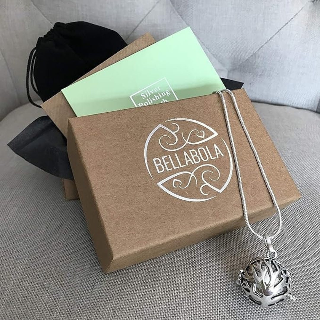 SILVER HARMONY TREE Bola Necklace Kit - 'mexican Bola' - Chime Ball ...