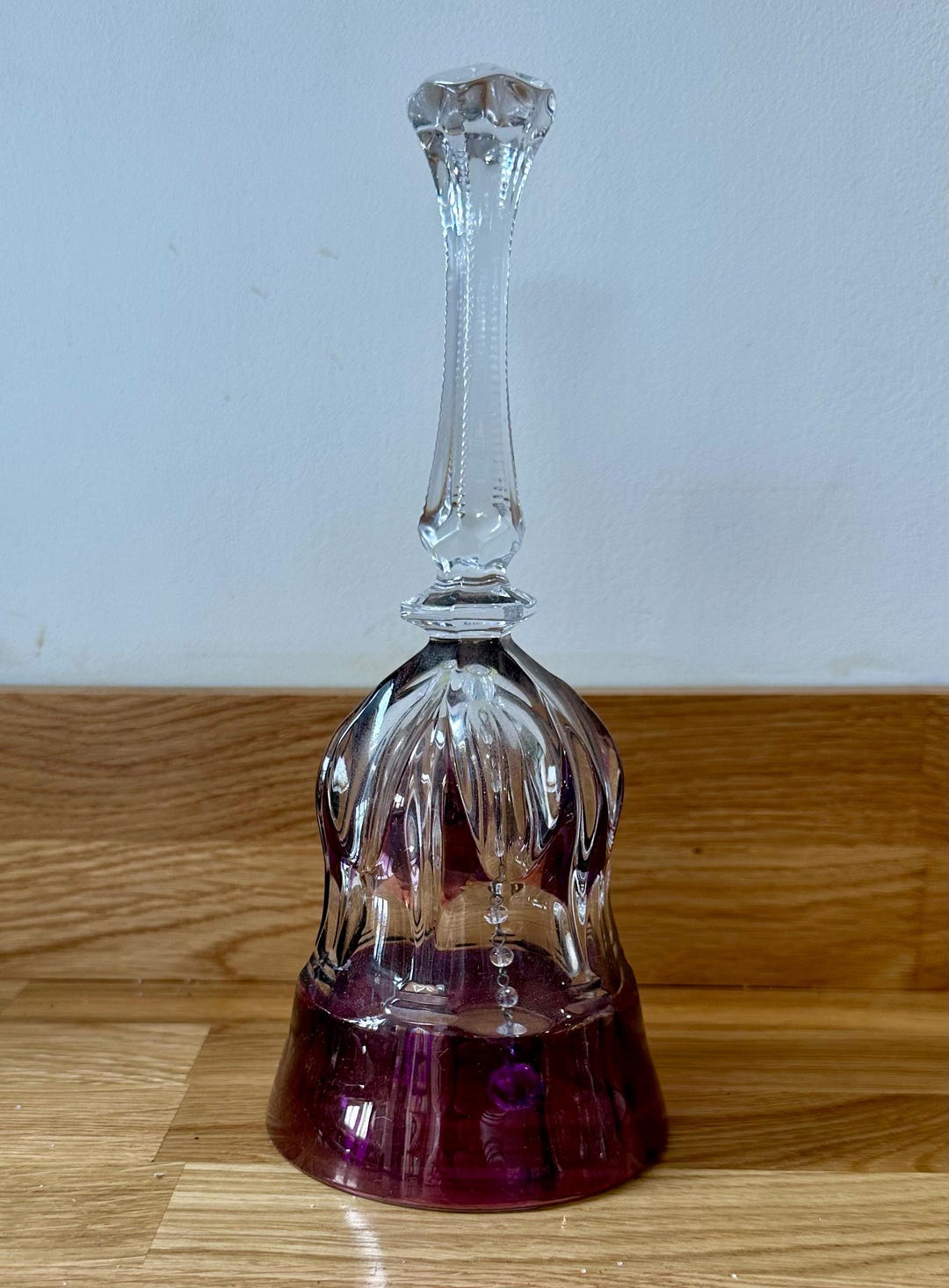 Vintage Echt Bleikristall Crystal Bell L 1970's/80's Polished Crystal ...