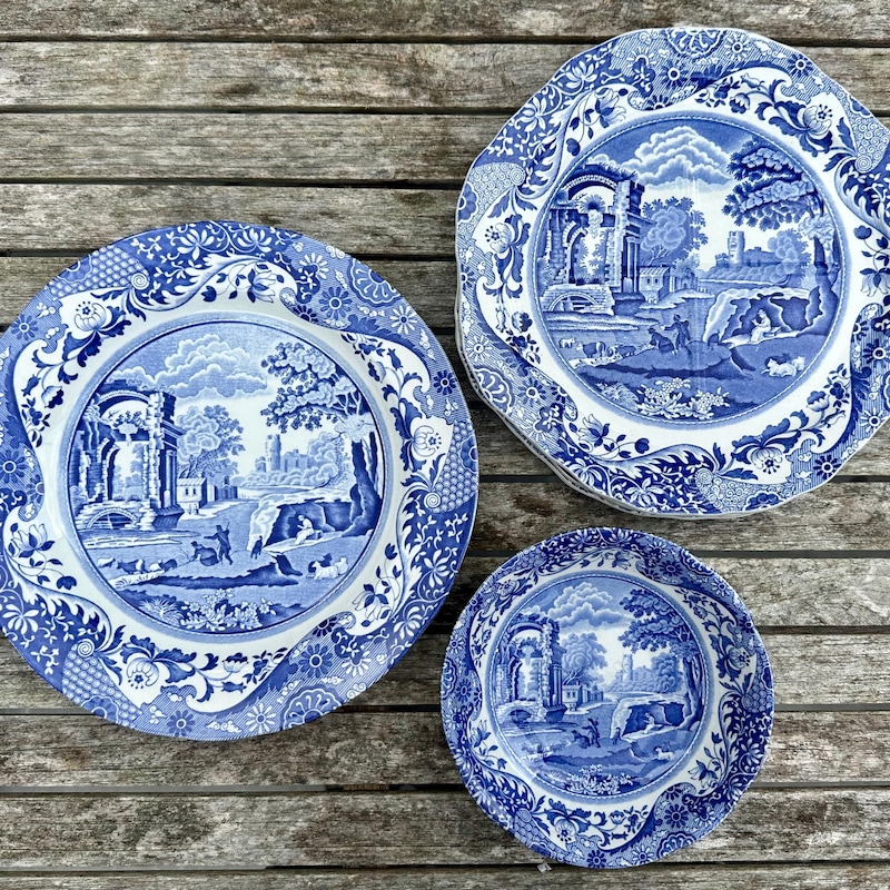 Spode Blue Italian - Etsy UK