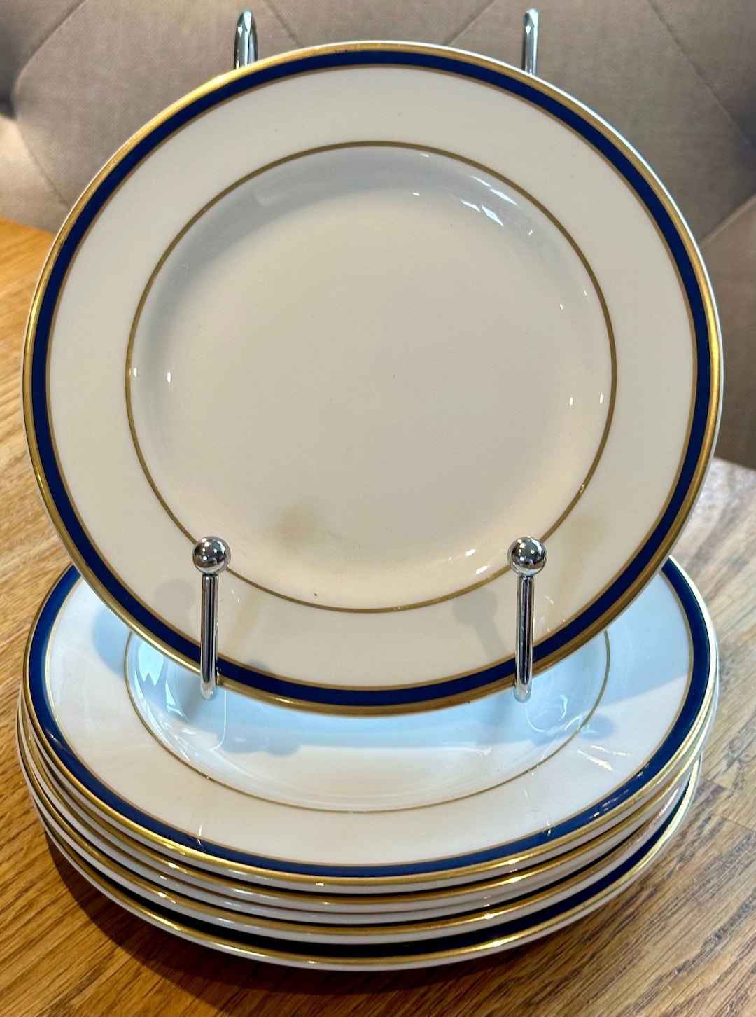 ROYAL DOULTON OXFORD Blue - Tea / Side Plates L Original and New ...