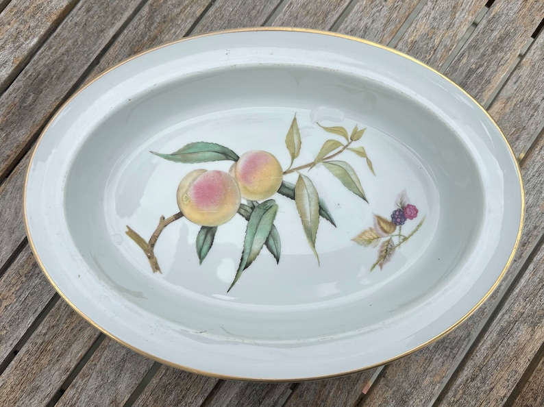 ROYAL WORCESTER EVESHAM Gold Crockery L Oven to Tableware L Serving ...