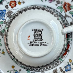 SPODE CHINESE ROSE Antique Copeland Spode Teapot, Bowls, Plates, Cups ...