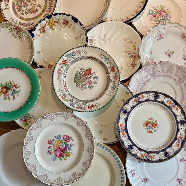 Mismatched Dinner Plates - Etsy