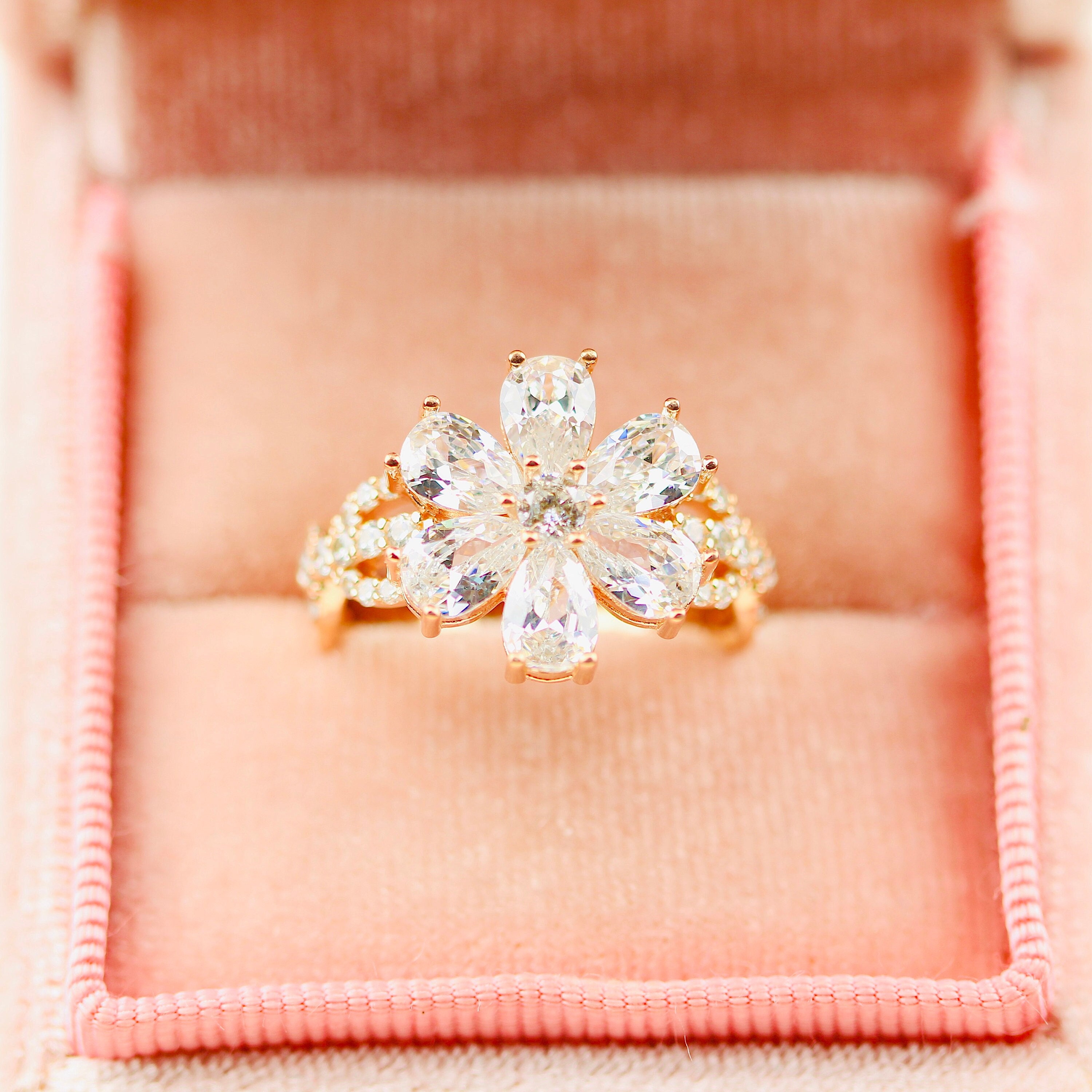 Eda Ring, Eda Yildiz Ring, Sen Cal Kapimi Ring, Eda Yildiz Pink Quartz ...