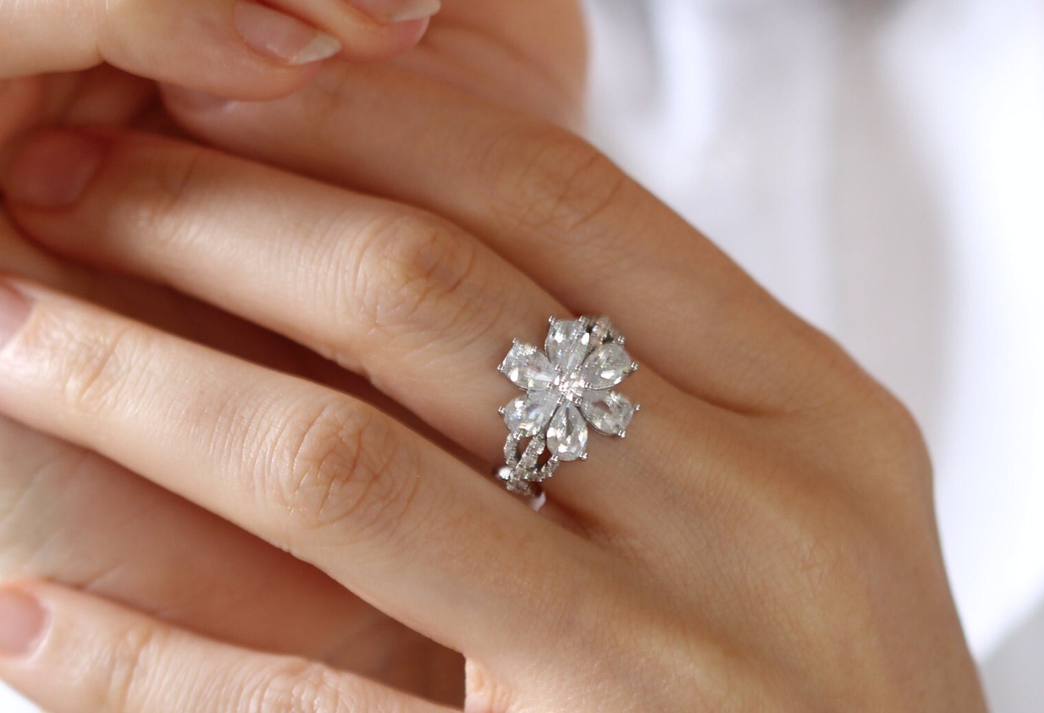 Eda Ring, Eda Yildiz Ring, Sen Cal Kapimi Ring, Eda Yildiz Pink Quartz ...