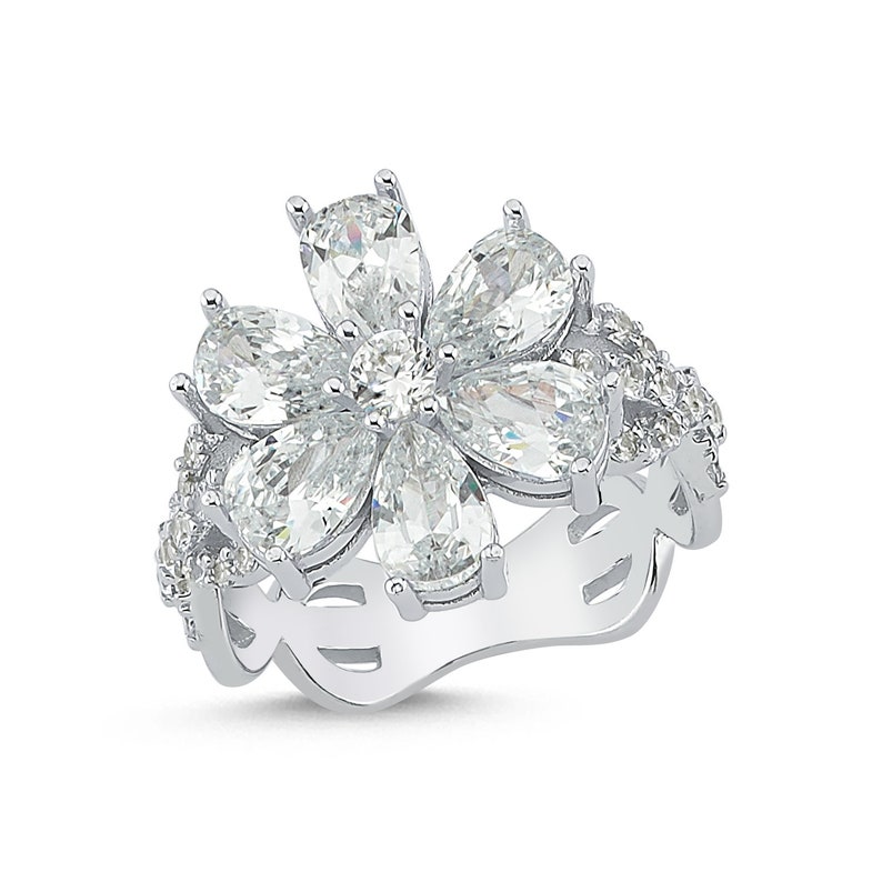 Magnolia Flower Ring,ringbirthday Gift.gift for Girlfriend.gift for ...