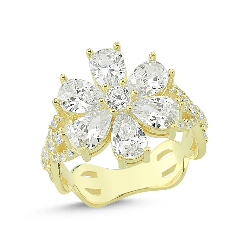 Eda Ring, Eda Yildiz Ring, Sen Cal Kapimi Ring, Eda Yildiz Pink Quartz ...