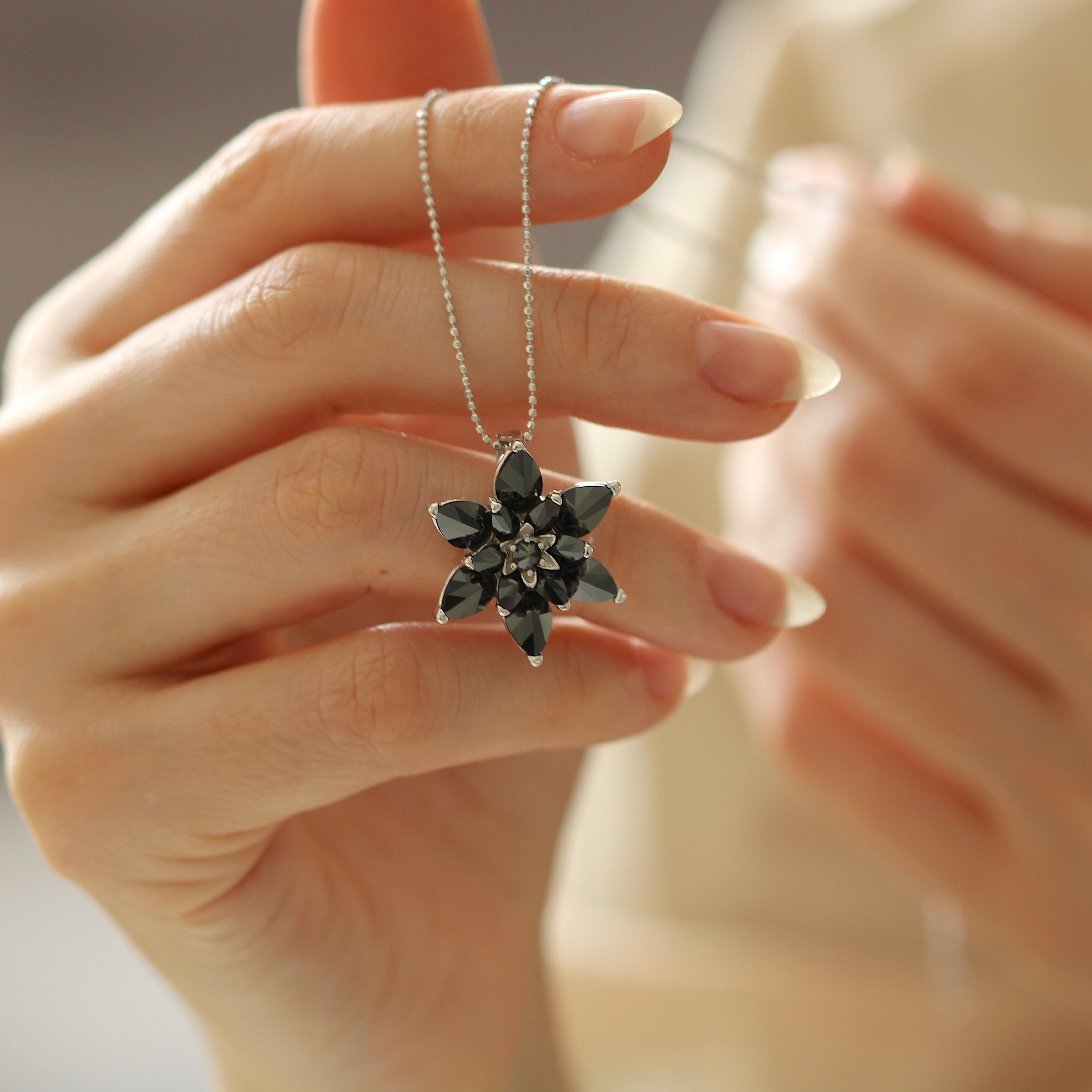 Amethyst Necklace Lotus Necklace Unique Necklace for Women - Etsy