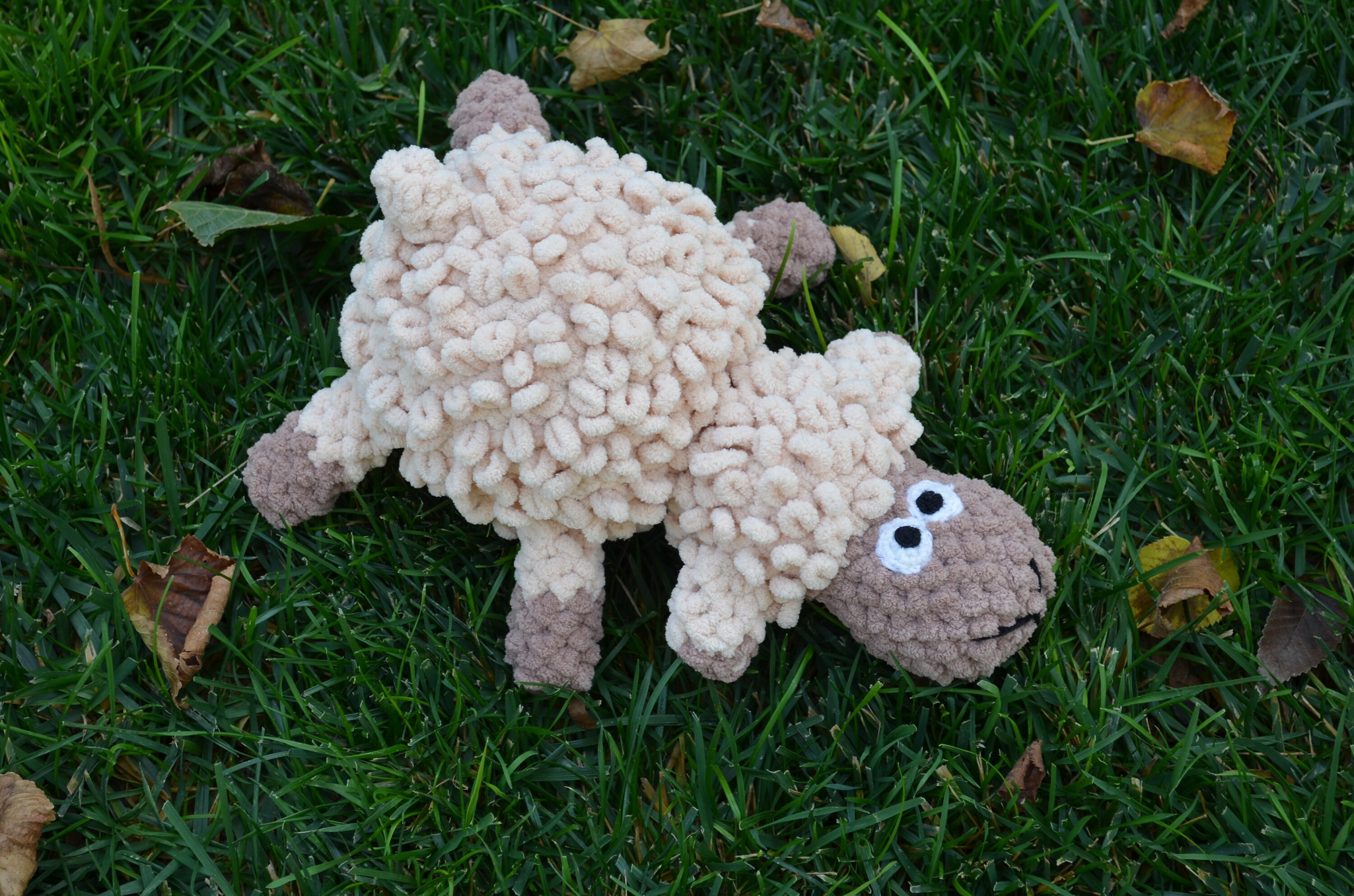 Handmade knitted sheep. The best friend for your child. Size | Etsy
