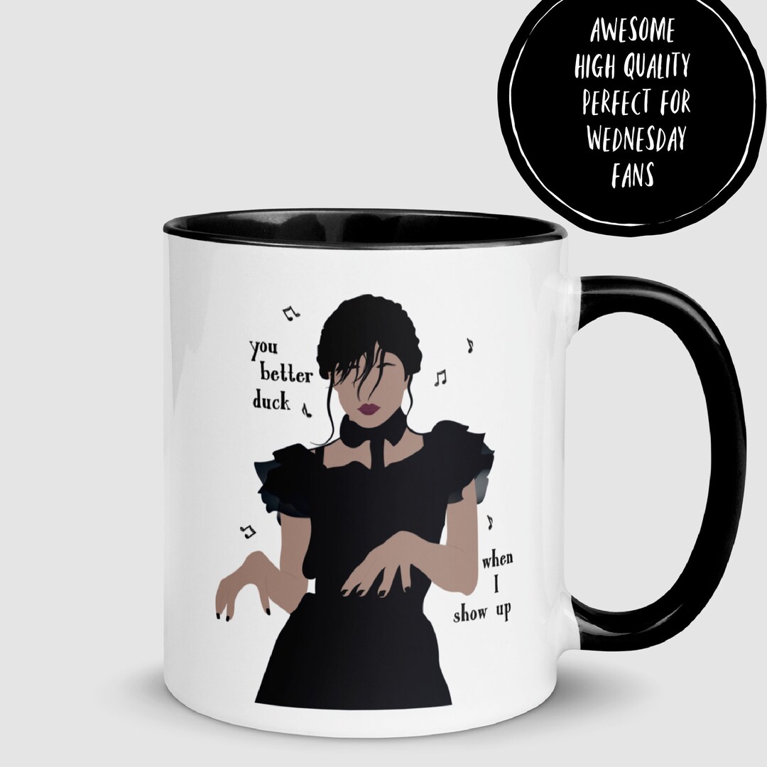 Wednesday Addams Inspired Mug the Dance Nevermore Academy ...