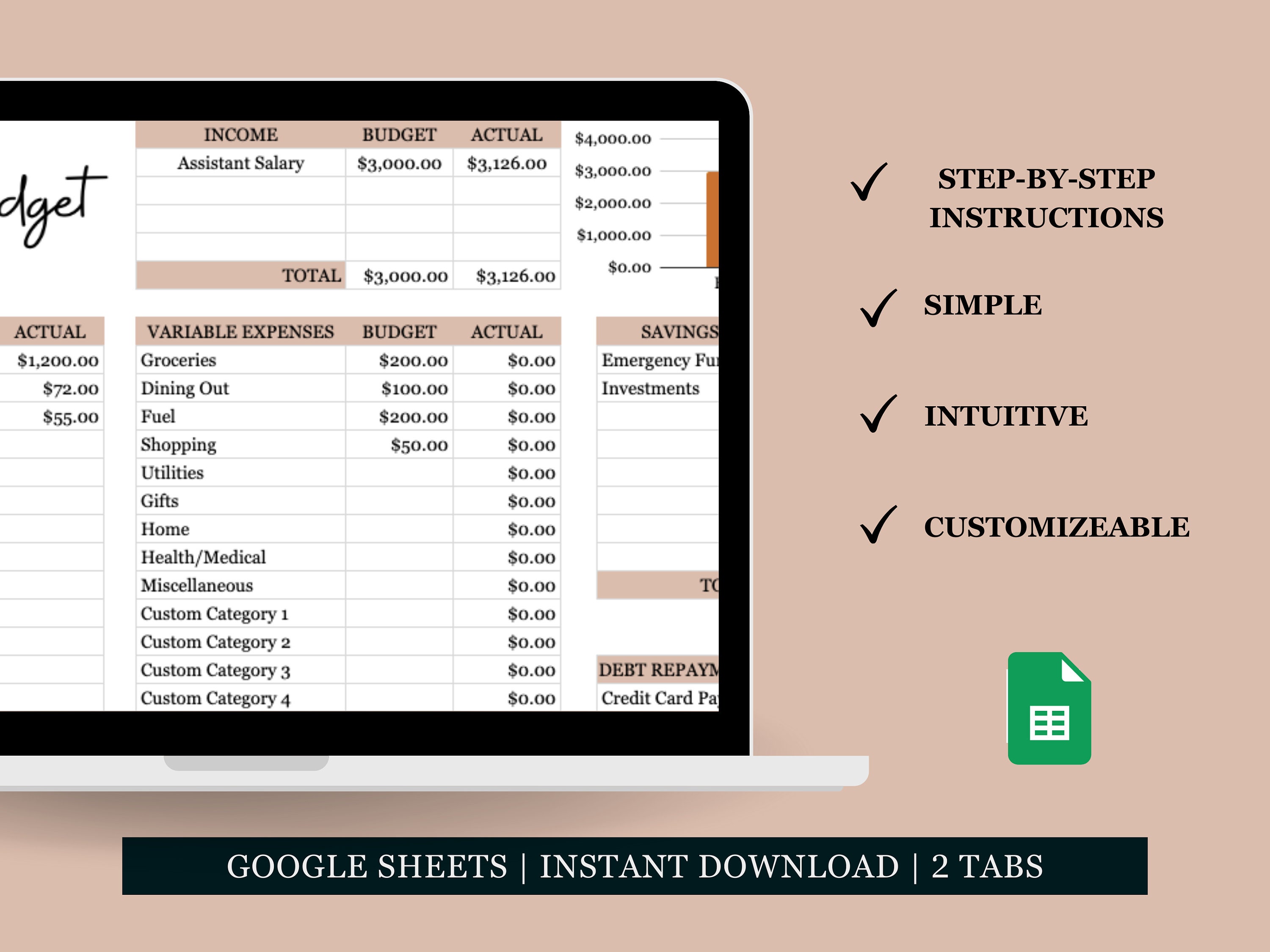Debt Snowball Spreadsheet for Excel, Debt Snowball Calculator, Debt ...