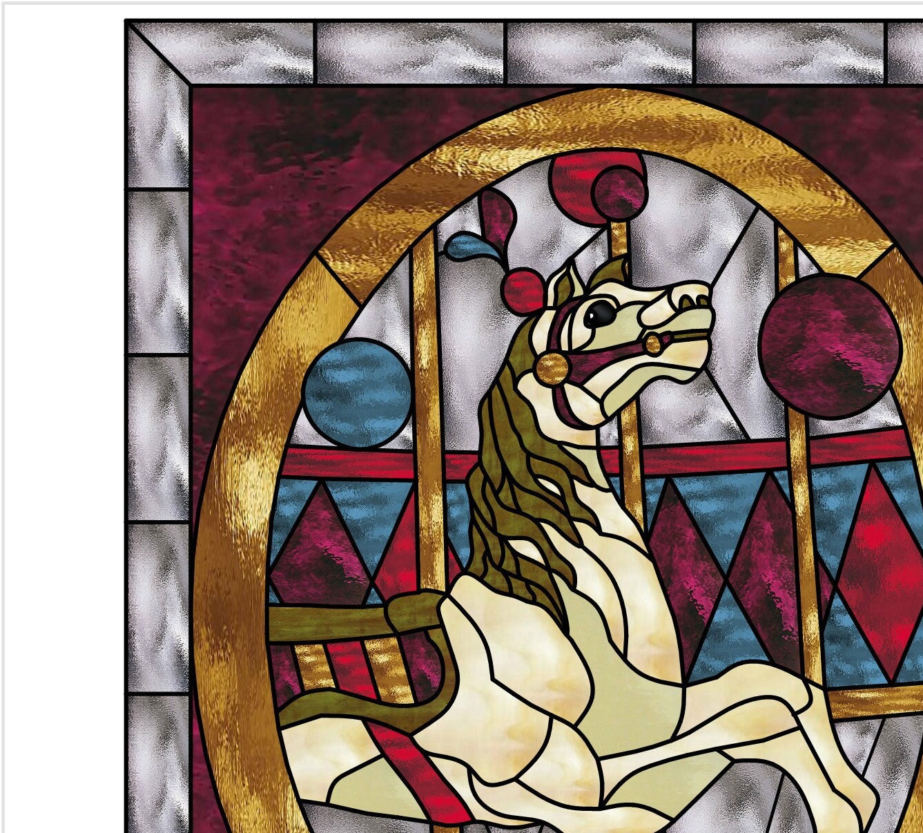 Carousel Horse Pattern - Etsy