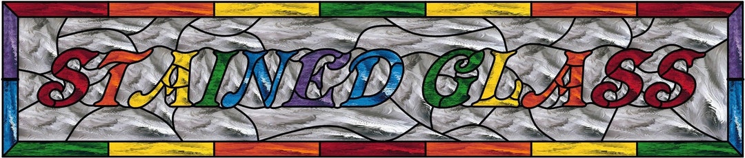 Stained Glass Pattern - Etsy