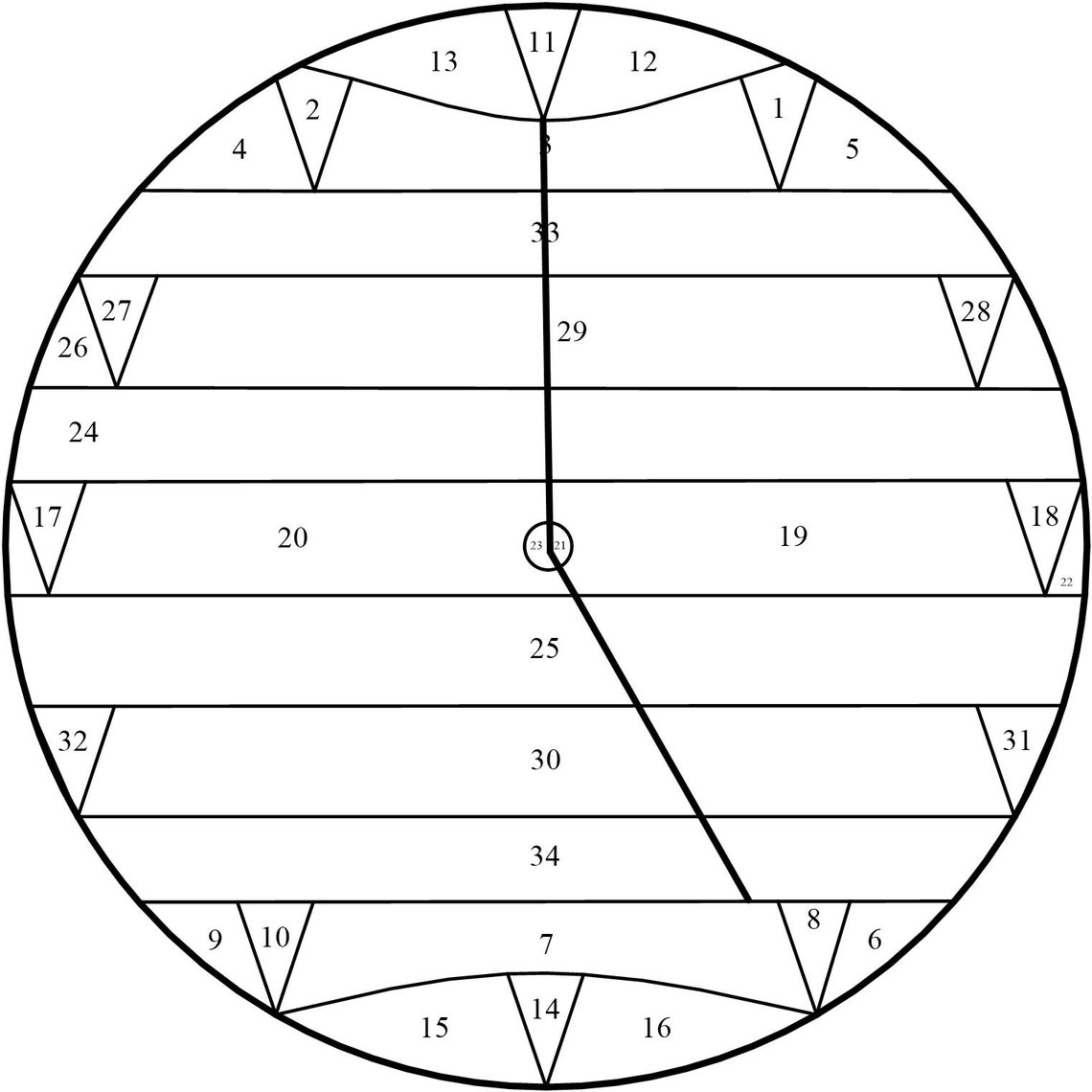 Stained Glass Clock Pattern - Etsy