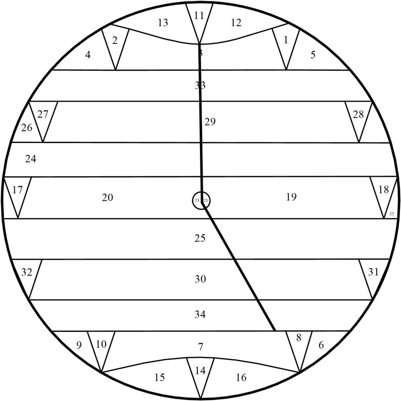 Stained Glass Clock Pattern - Etsy