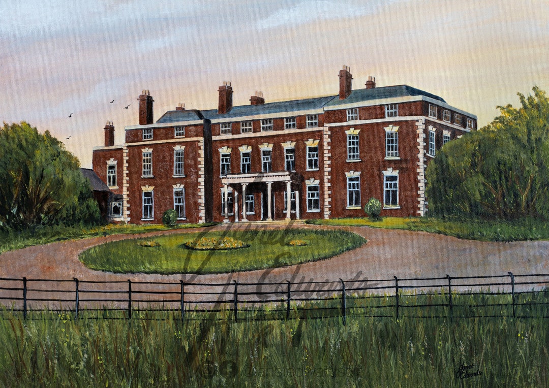Original Painting of Corbett Hospital - Etsy