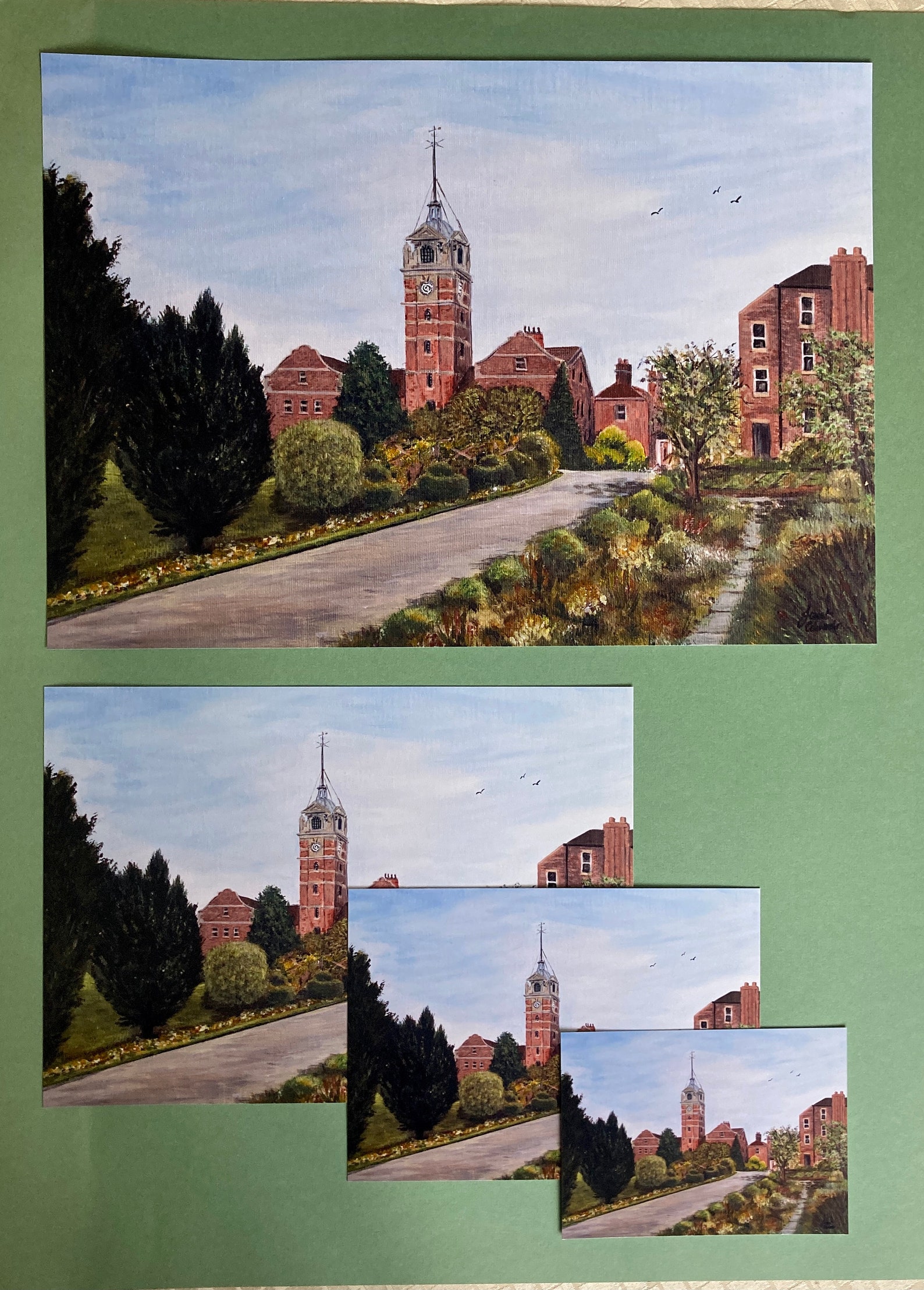 Wordsley Hospital Clock Tower PRINTS - Etsy UK