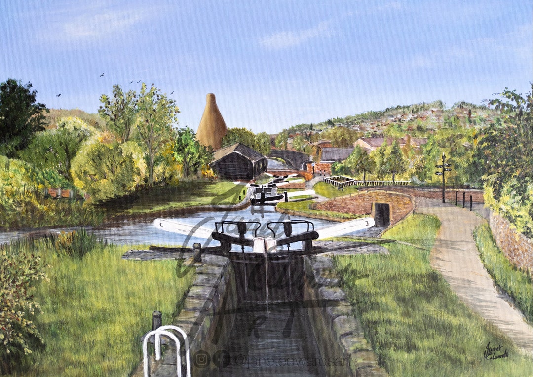 Summer Locks, Wordsley PRINTS - Etsy UK