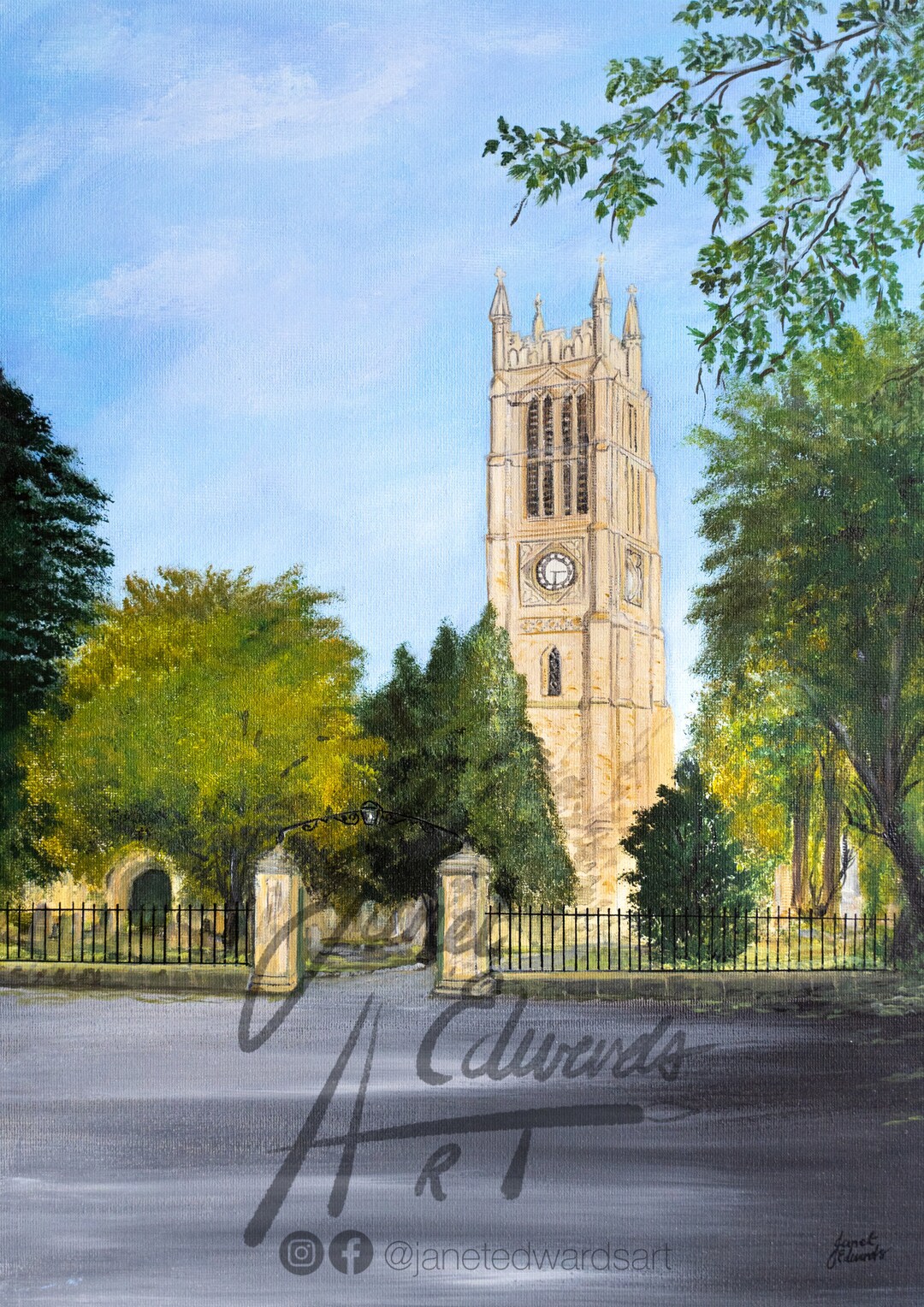 Holy Trinity Church, Wordsley PRINTS - Etsy.de