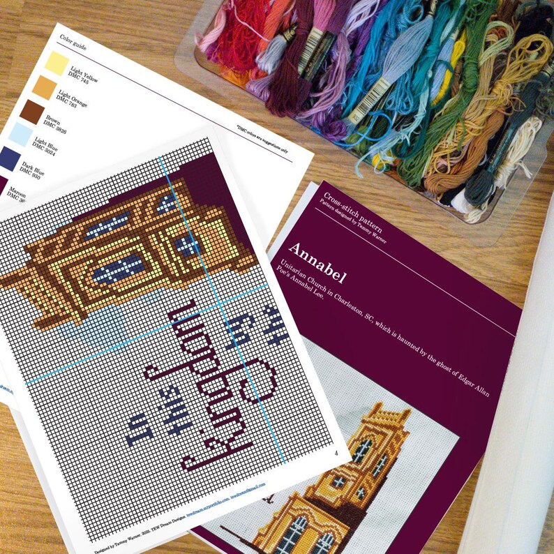 Annabel Cross-stitch Pattern - Etsy