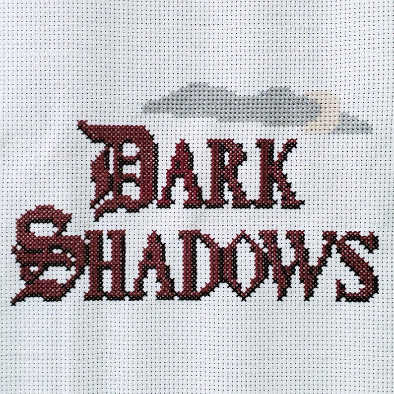 Dark Shadows Cross-stitch Pattern - Etsy