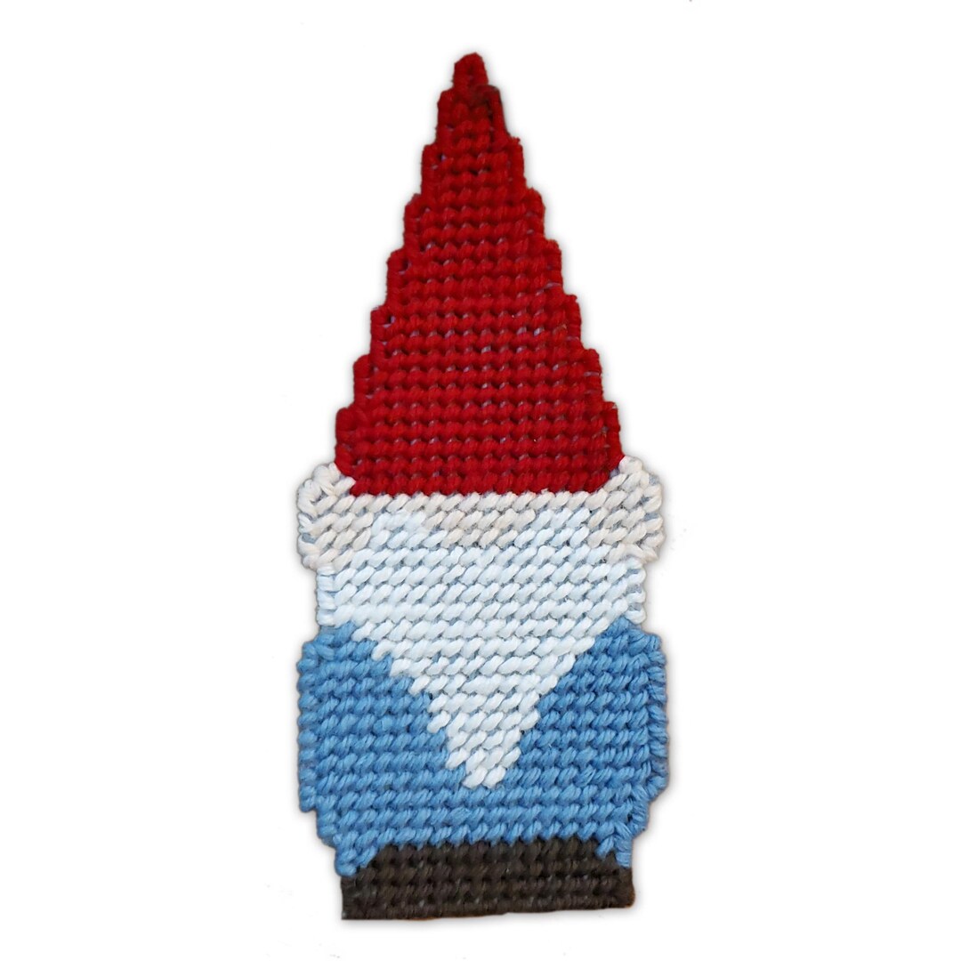 Plastic Canvas Needlepoint Pattern: Gnome - Etsy