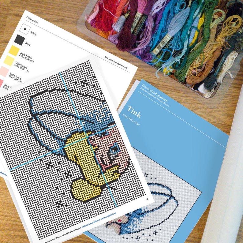 Tink Cross-stitch Pattern - Etsy