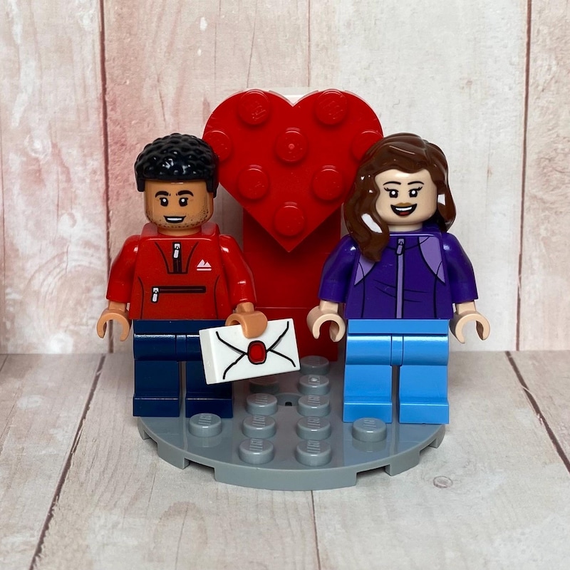 Custom Legos Couple - Etsy