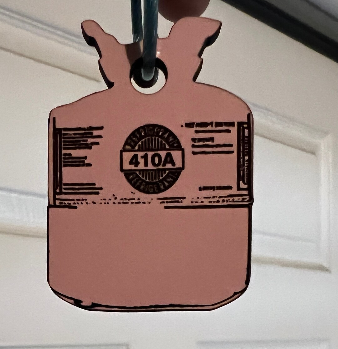 HVAC R410A Keychain - Etsy