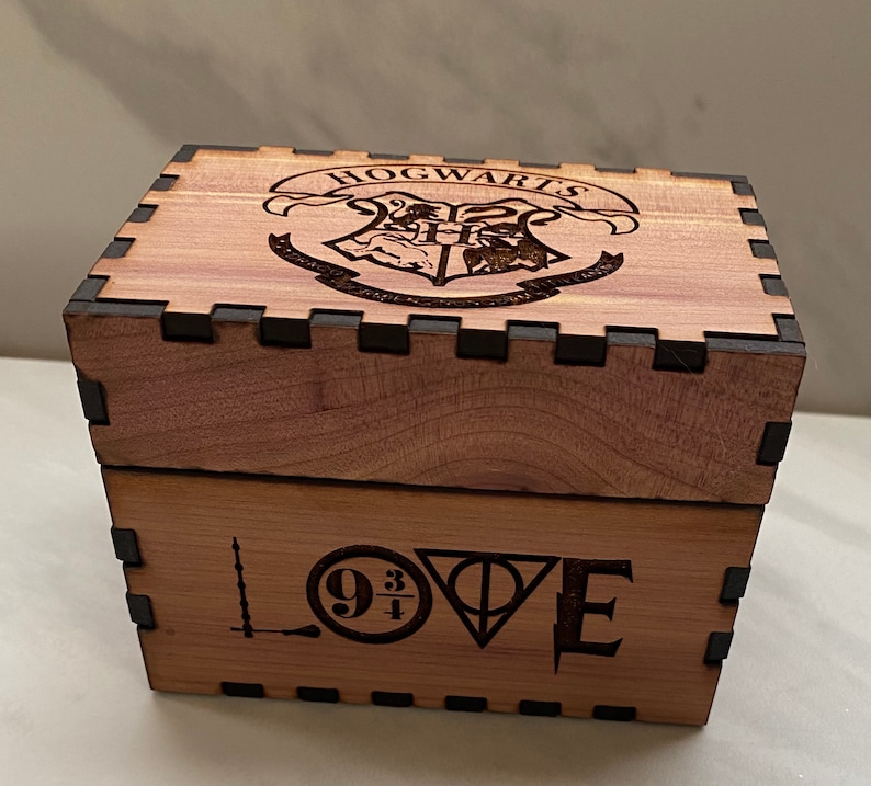 Harry Potter Box 3 X 4 X 2.5 Inches | Etsy