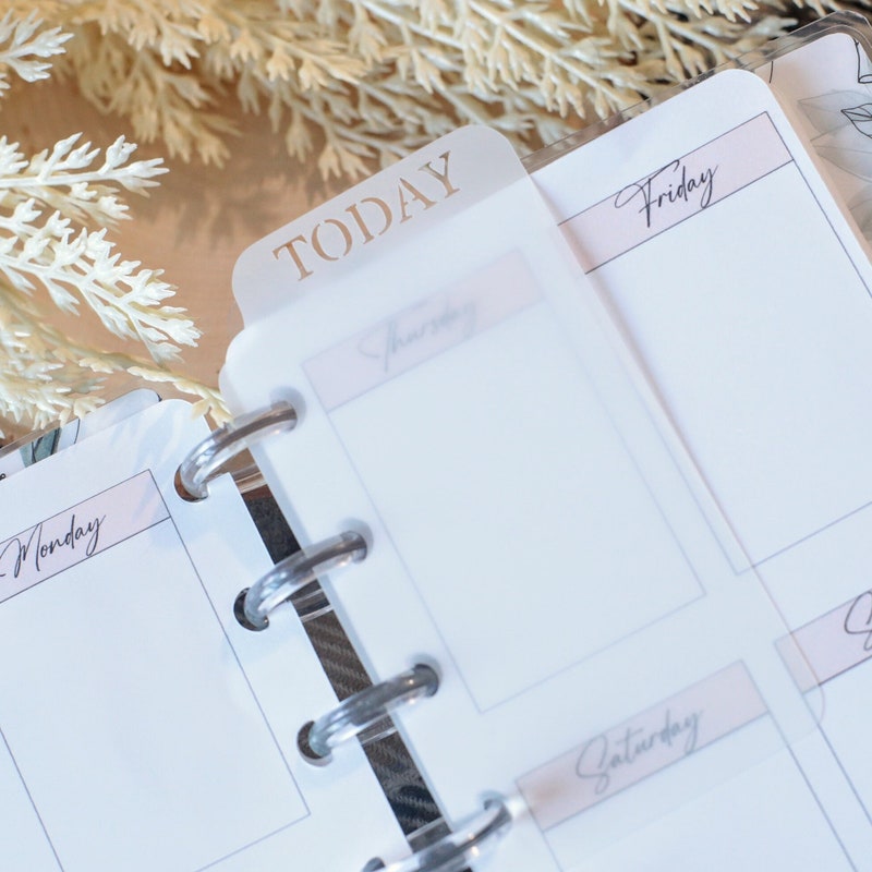 Insert Tab Today Planner - Etsy