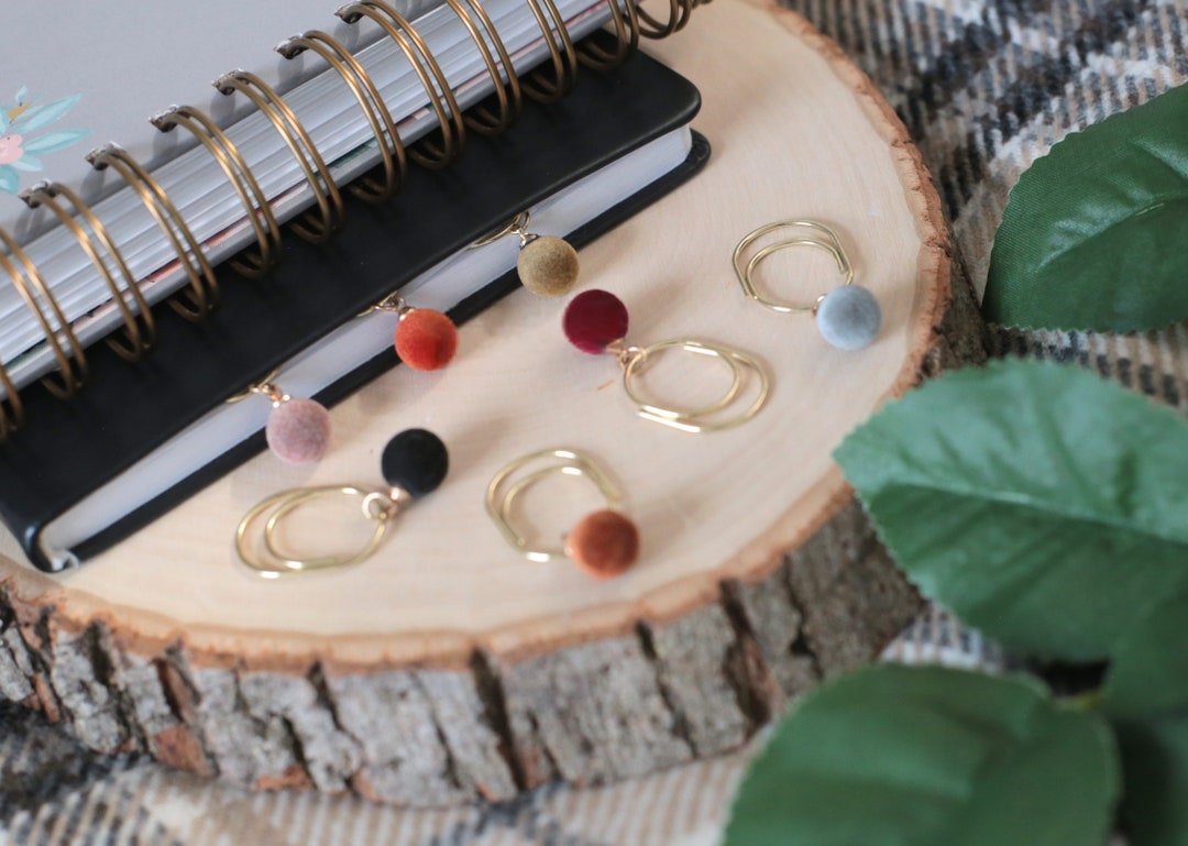 Pom Pom Paper Clips for Books, Planners, Journals, Accessories for ...