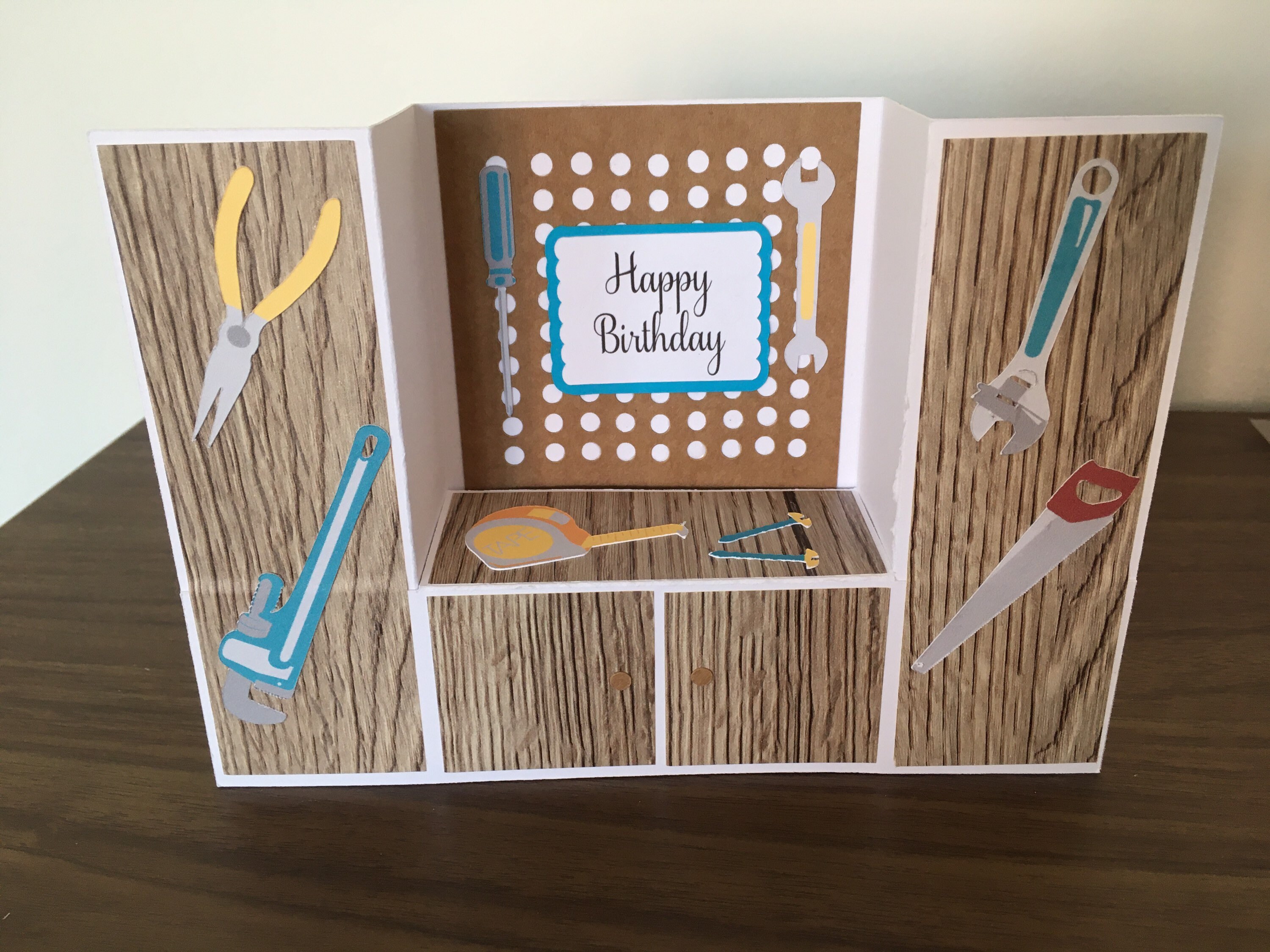 Handmade Bench/pop up 3D Fold Card Happy Birthday Card - Etsy UK
