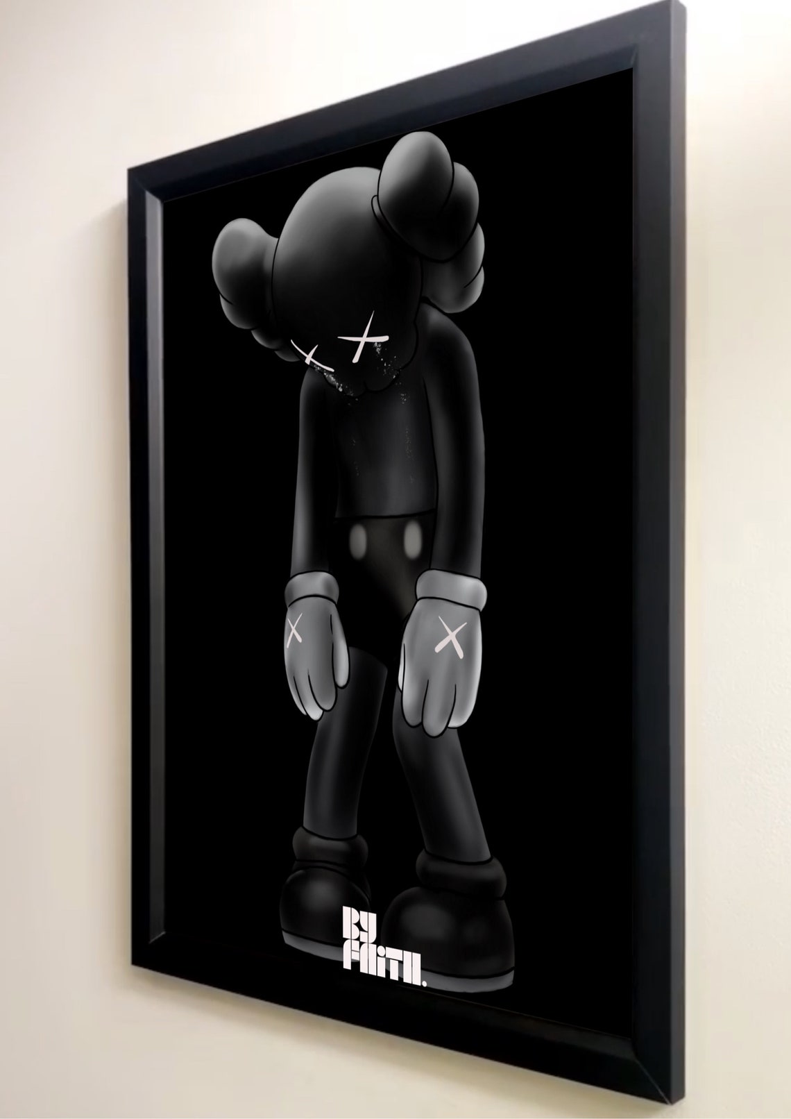 KAWS Print - Etsy