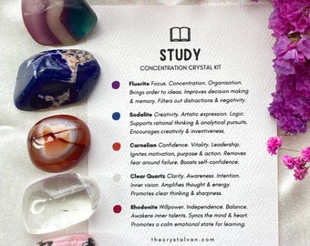 Student & Study Crystal Kit - Etsy