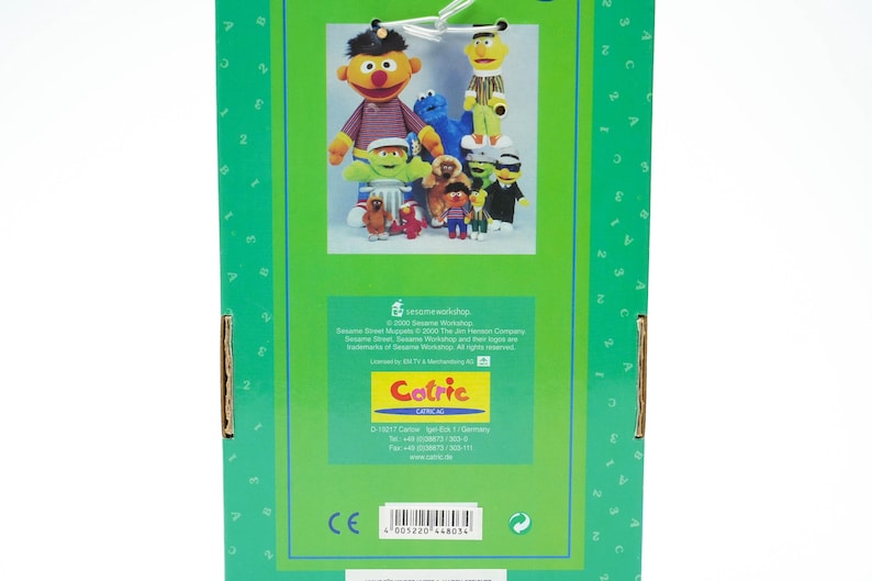 Sesame Street Cookie Monster Plush Toy in Box – 27 Cm / Approx. 10.6 ...