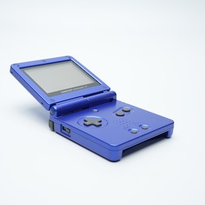 Nintendo Gameboy Advance SP - Blue With Charger - Collectible - Etsy