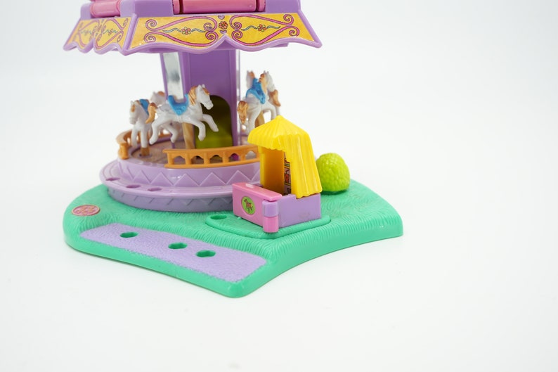 Vintage Polly Pocket Bluebird Mattel Carousel Merry Go Round - Etsy