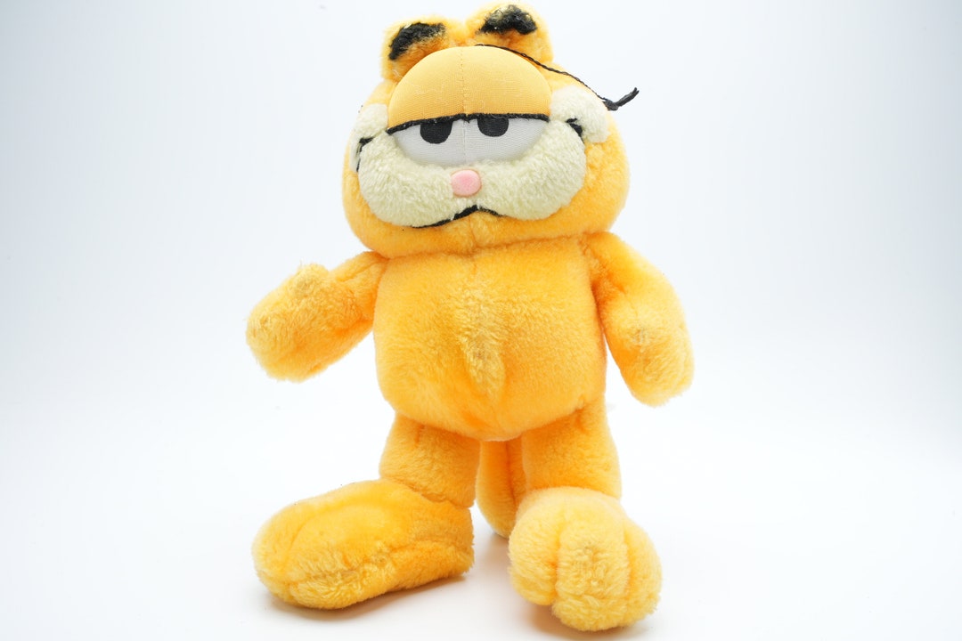 Large Garfield Plush That Can Stand Vintage Garfield Plush - Etsy