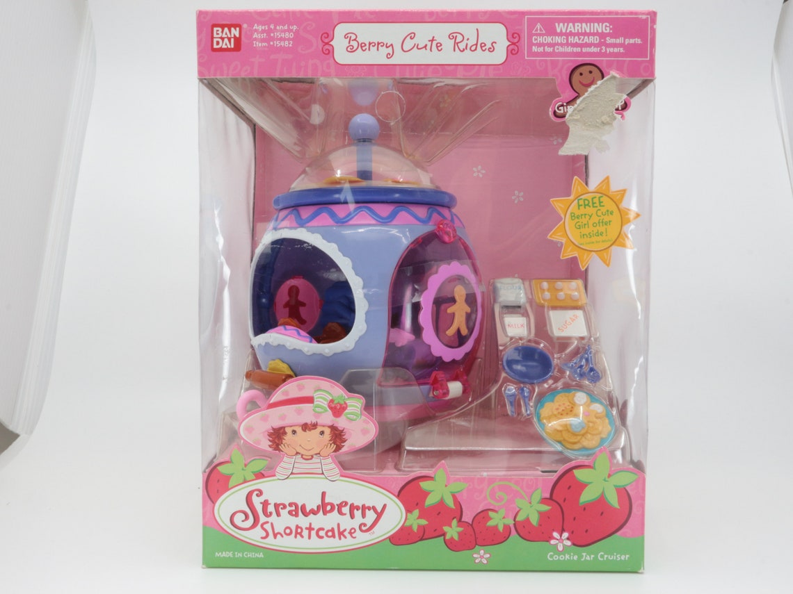 Strawberry Shortcake MIB Berry Cute Rides Cookie Jar Cruiser - Etsy