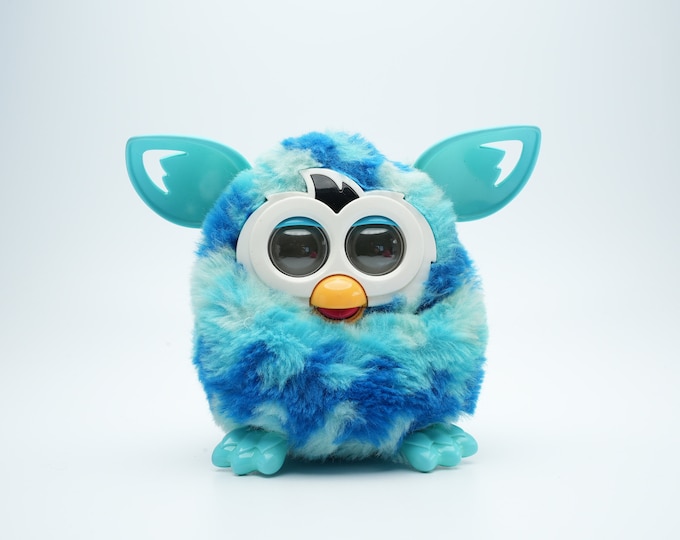Furby Boom Interactive Electronic Toys Blue Fluffy Furby With Blue Feet ...