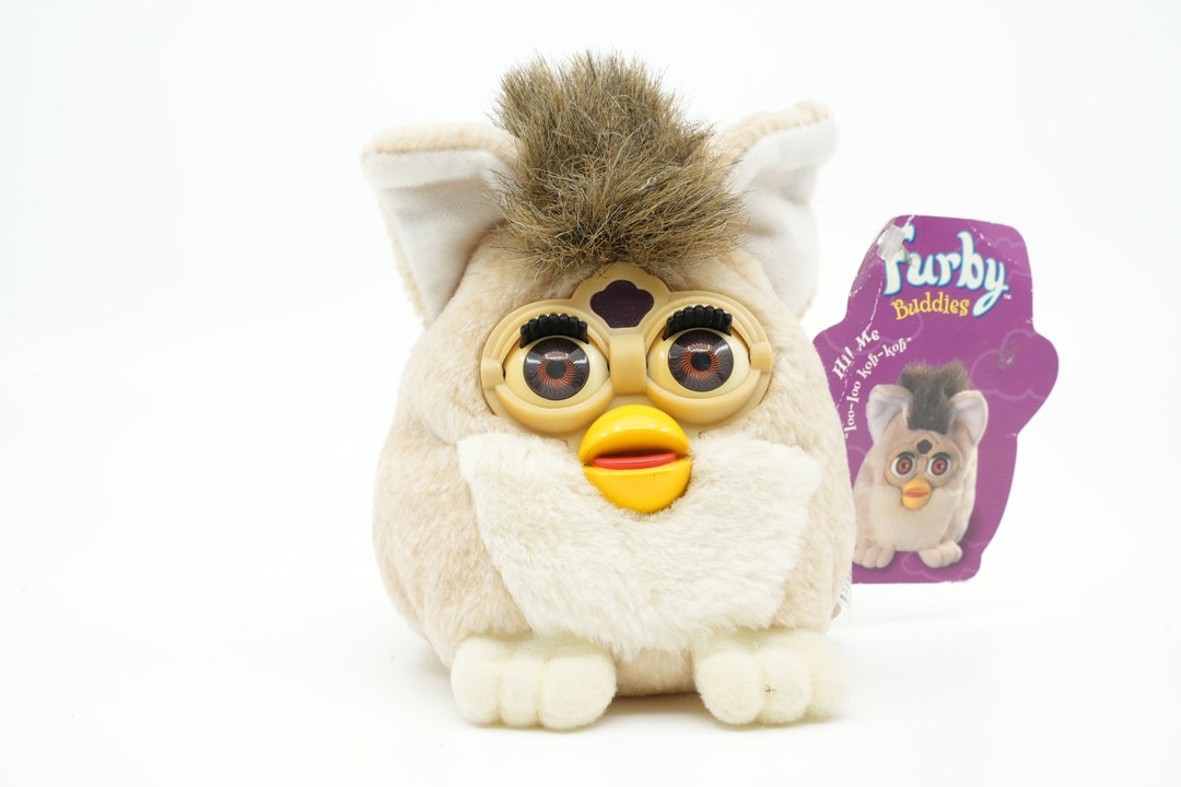 Furby Buddy 1999 - Bear Color | Tiger Electronics | Vintage Plush Toy ...