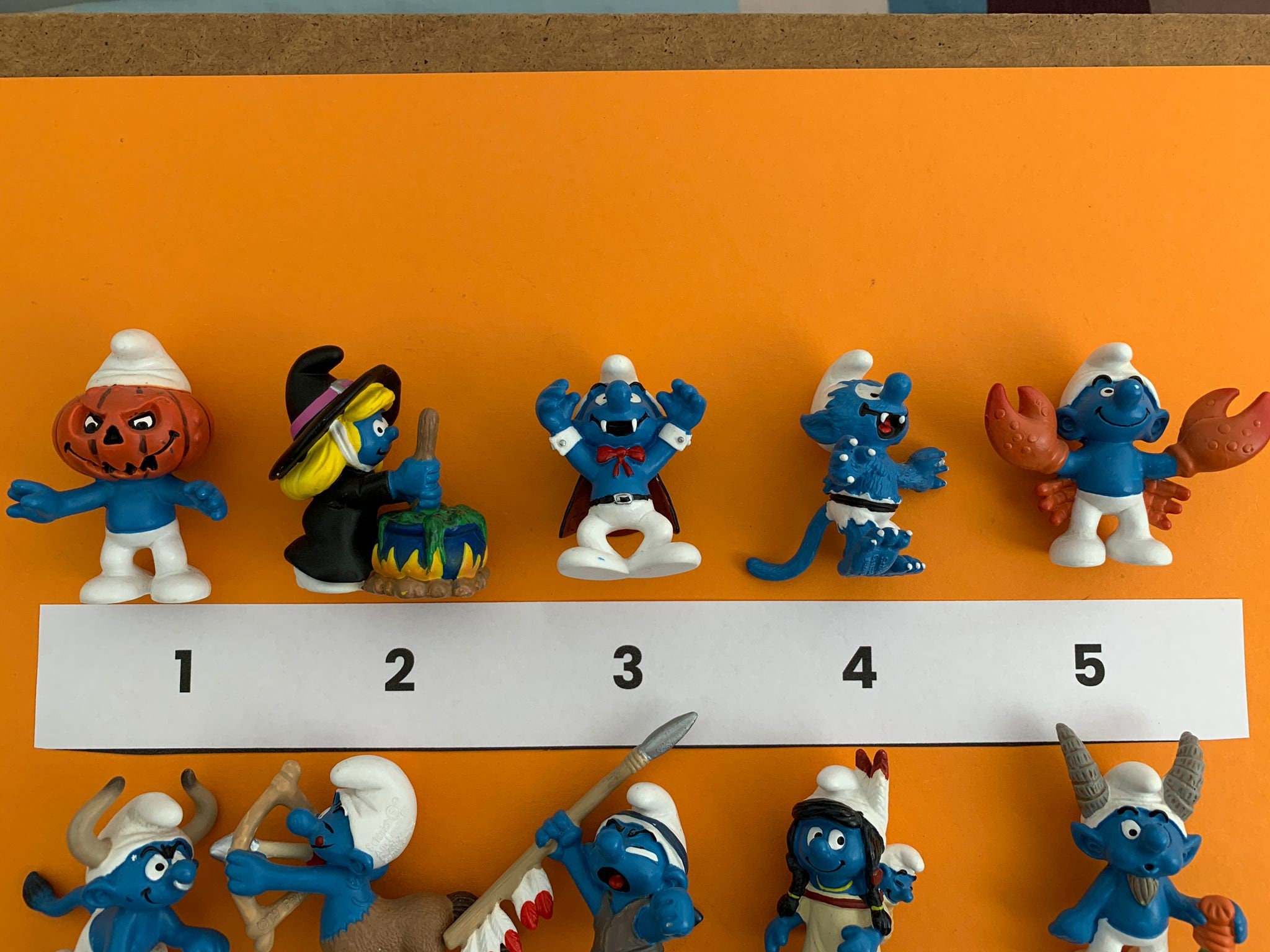 DIFFERENT SMURFS Vintage Smurfs PVC Figures Peyo Schleich - Etsy