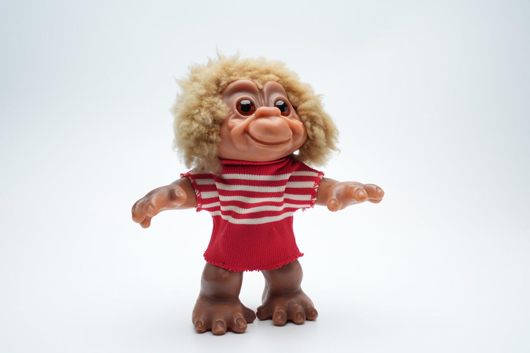 Vintage Thomas Dam Things Troll Monkey 1965 | T.H. Dam Design 1965 ...