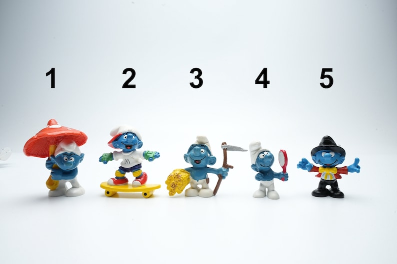 Schleich Smurfs | Choose Your Favorite | Vintage Smurfs - Etsy Australia