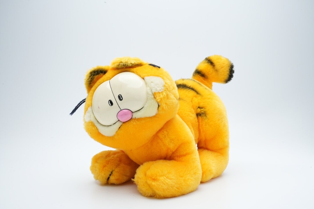 Garfield Standing on Four Legs Rare Garfield Plush vintage - Etsy