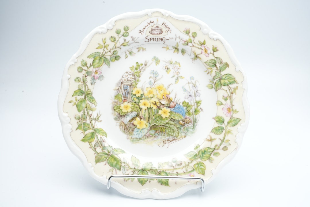 Brambly Hedge Spring Sign Vintage Brambly Hedge Tableware Brambly Hedge ...