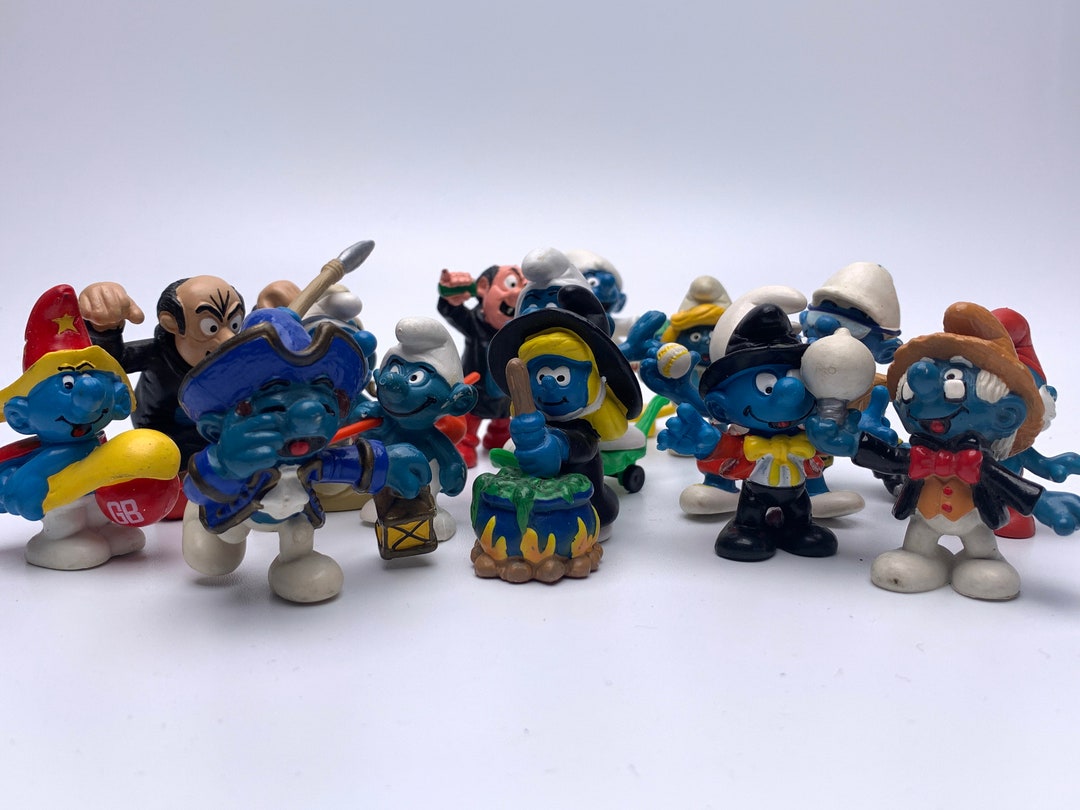 Smurfs From Schleich West Germany Different Years - Etsy UK